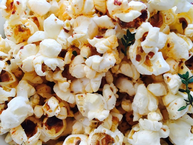 Popping corn with two flavours | The Bondi Cook
